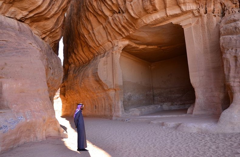 Madain Saleh in Saudi Arabia ~ Great Panorama Picture